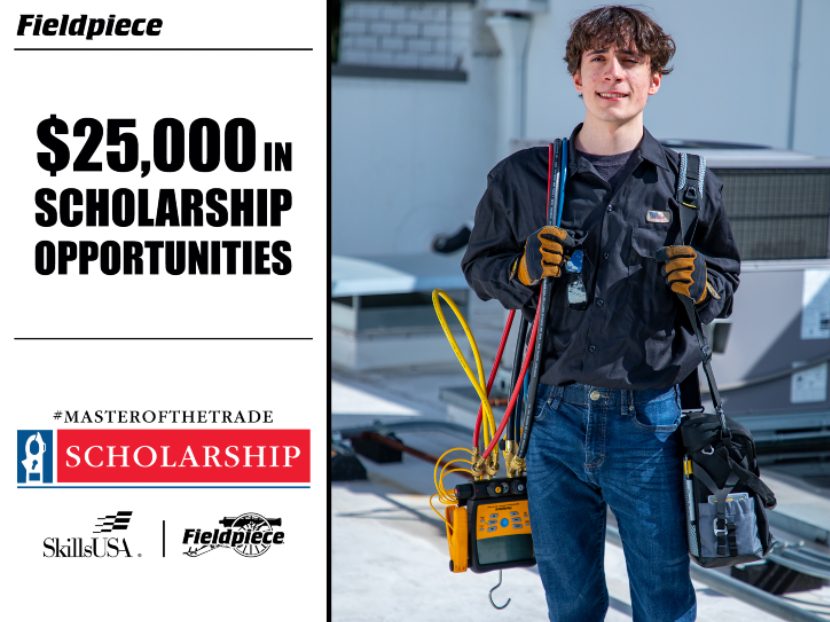 Fieldpiece Instruments Aligns with SkillsUSA for Second Annual #MasteroftheTrade Scholarship ...